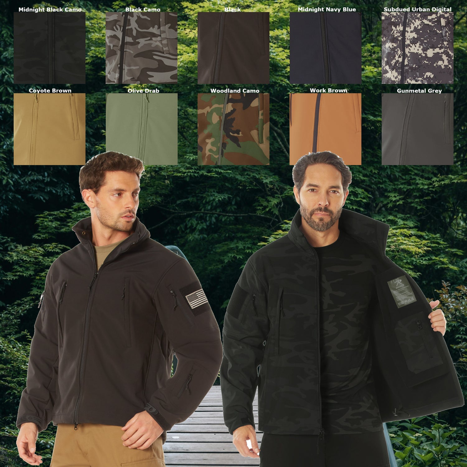 Soft Shell Jackets | 10+ Colors | Multiple Styles | Water Resistant ...
