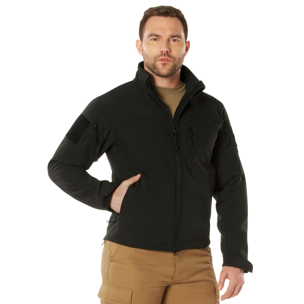 Men's Tactical Covert Ops Lightweight Soft Shell Waterproof Jacket ...