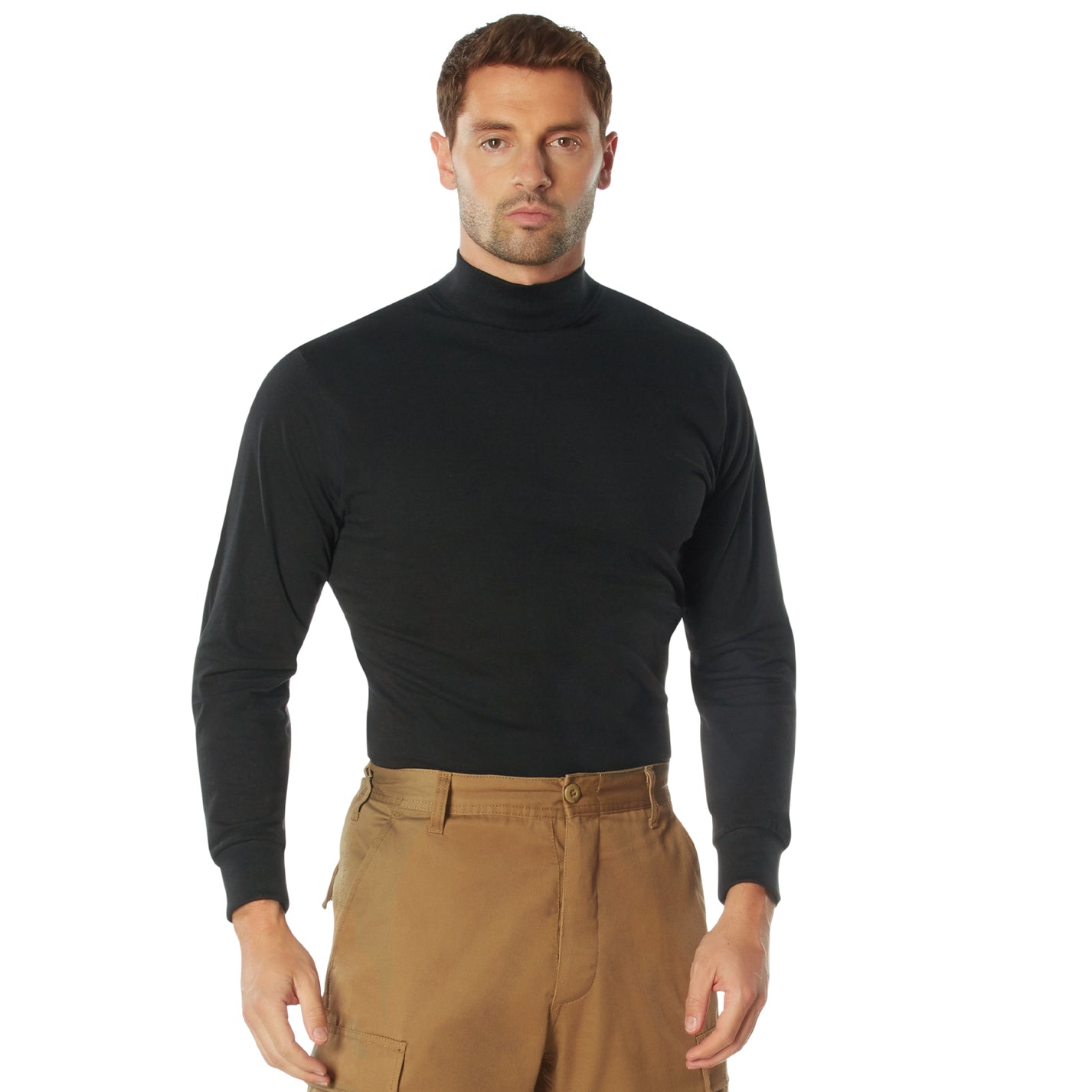 Black Mock Turtleneck - Great for Law Enforcement Police or Security ...