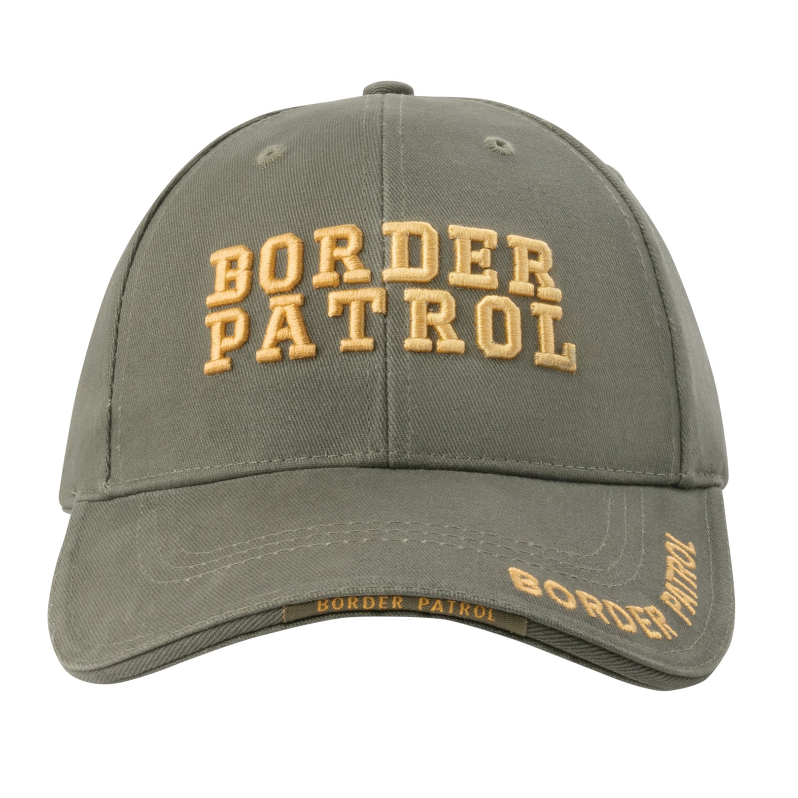 Border Patrol - Olive Drab - Deluxe Low Profile Baseball Cap – Grunt Force