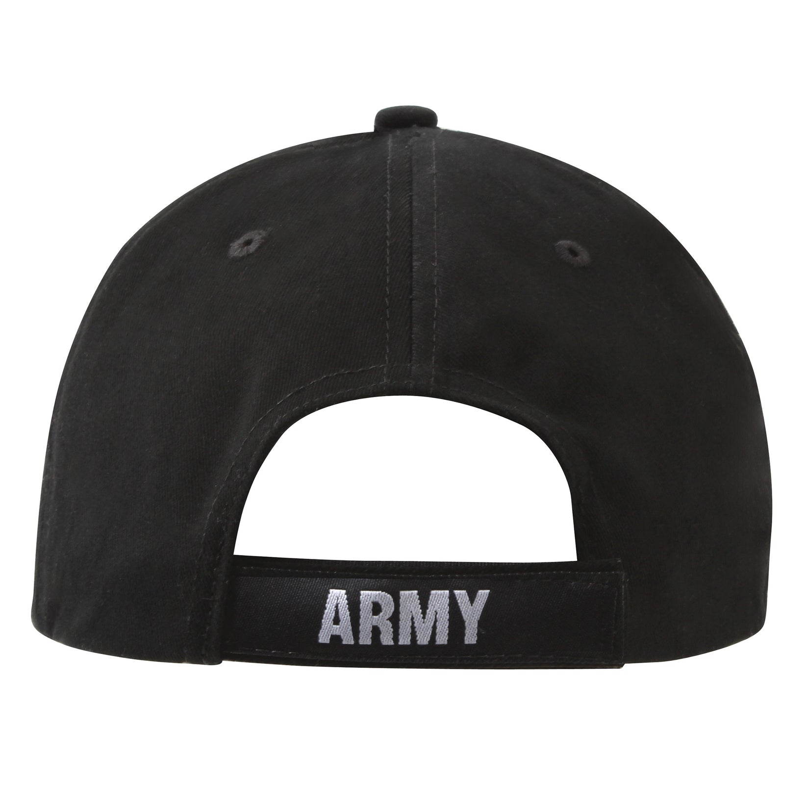 Black United States Army Hat Deluxe Low Profile US Army Shadow Basebal ...