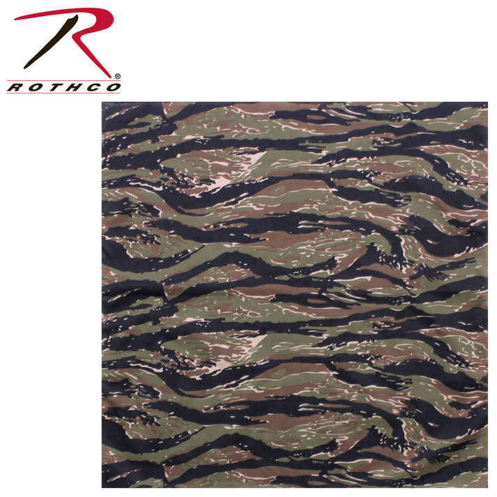 Camo Bandanas - Jumbo 27" Camouflage Bandana Biker Redneck Headwrap ...