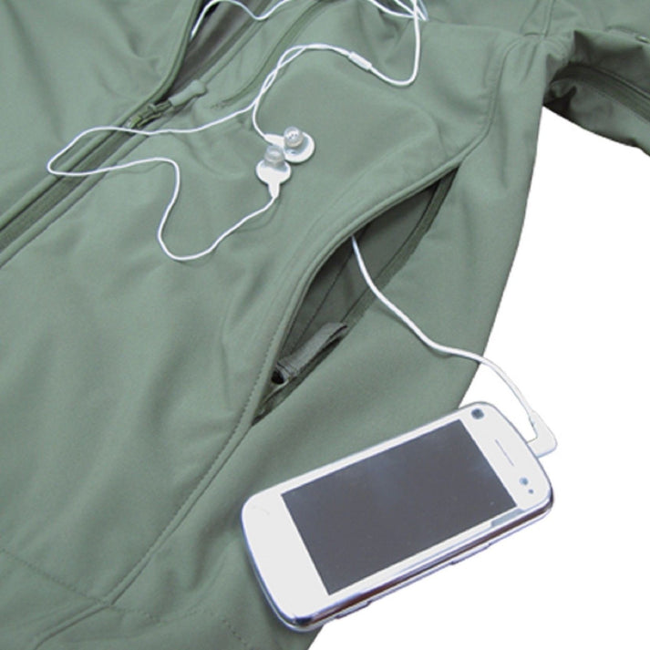 Condor Outdoor Phantom Soft Shell Jacket - Tan OD Black or Navy Tactic ...