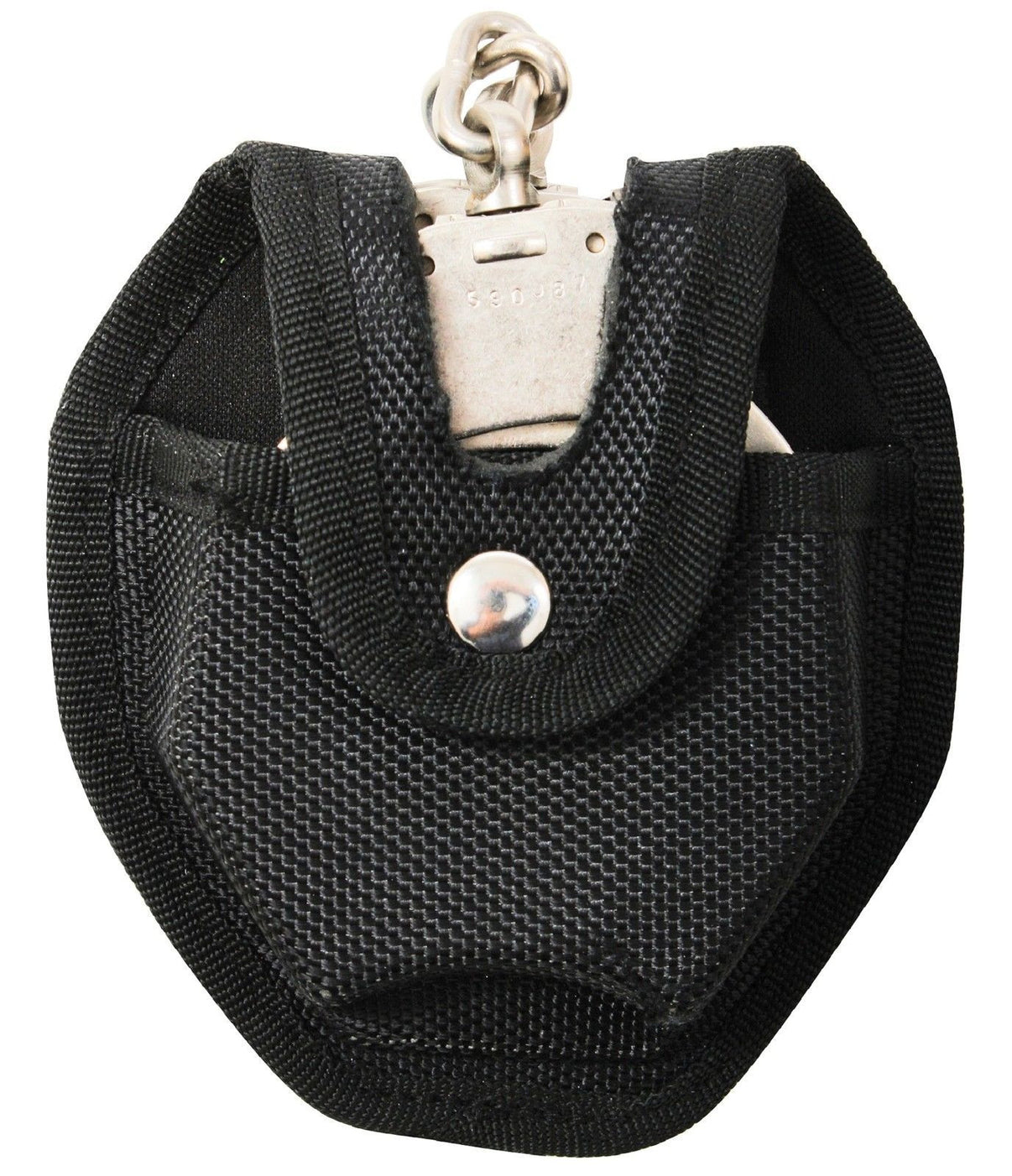Black Open-Style Handcuff Case Enhanced High Density Molded Ballistic ...