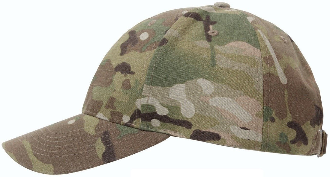 Mens MultiCam Hat Low Profile Multi Cam Camo Camouflage Adjustable Ven ...