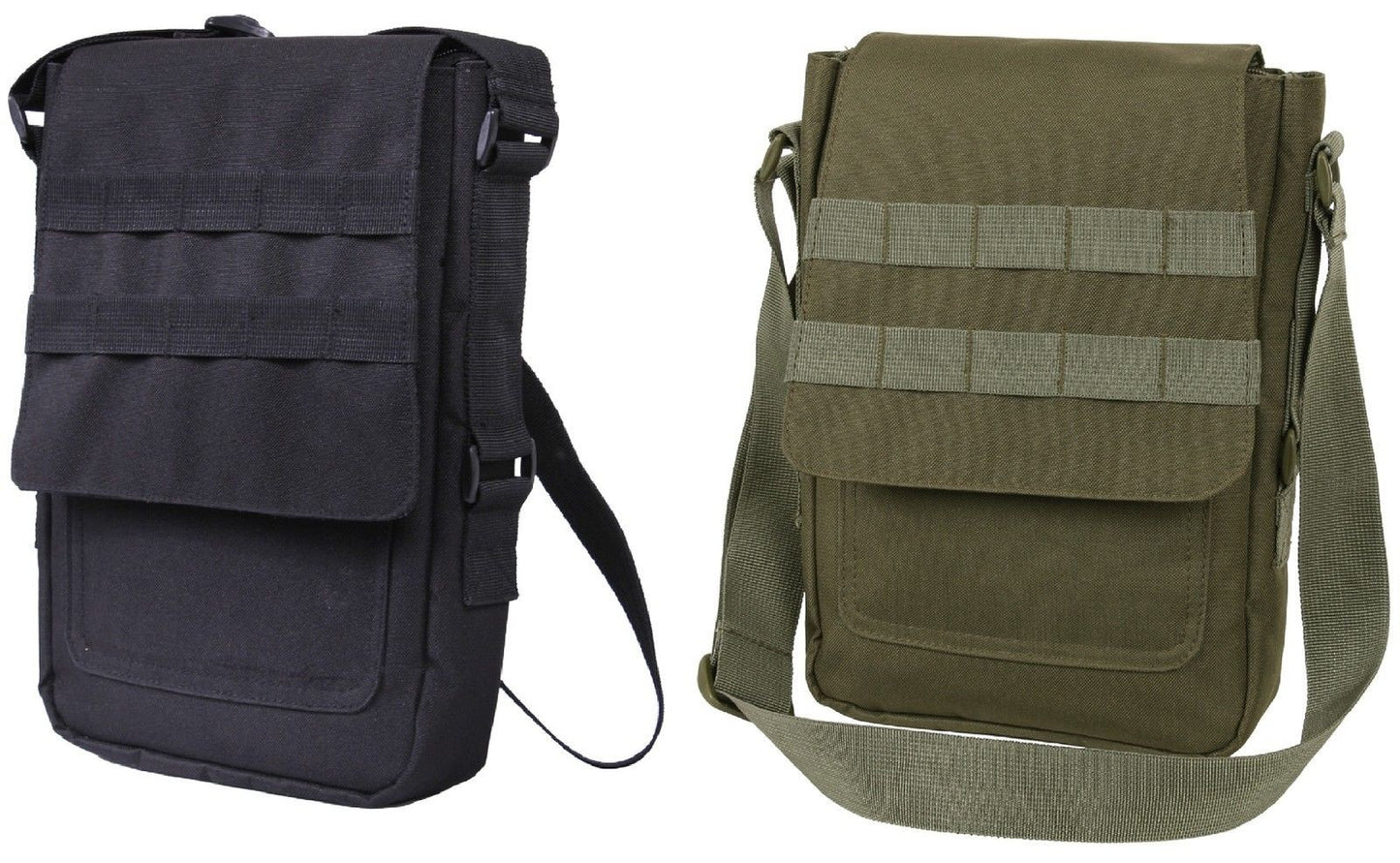 Tactical Tablet Carrier Bag OD or Black 11" MOLLE Tech Bags 9760 ...