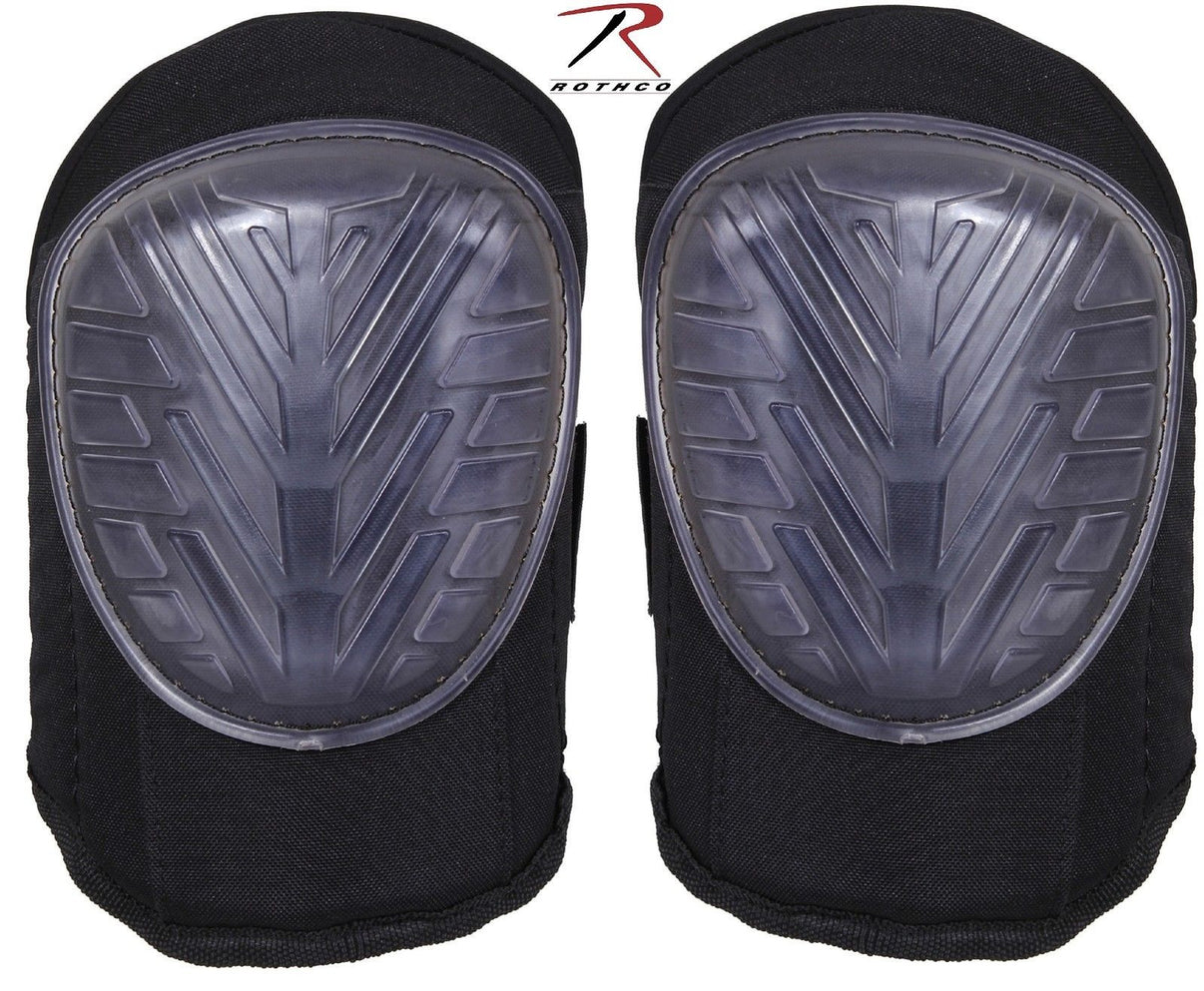 Rothco Black Multi-Purpose Gel Insert Knee Pads Mens Neoprene Adjustab ...