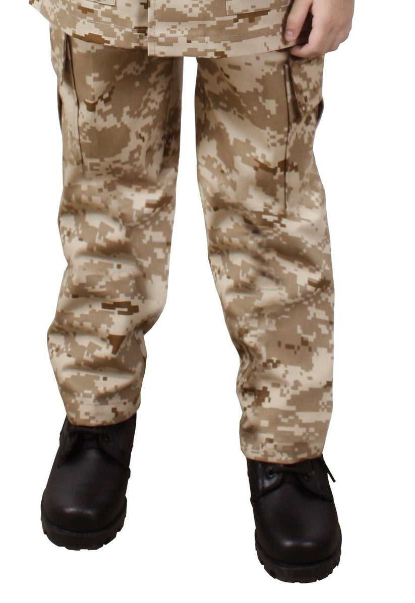 Kids GI Type Digital BDU Pants - Childs Army Uniform BDUs – Grunt Force