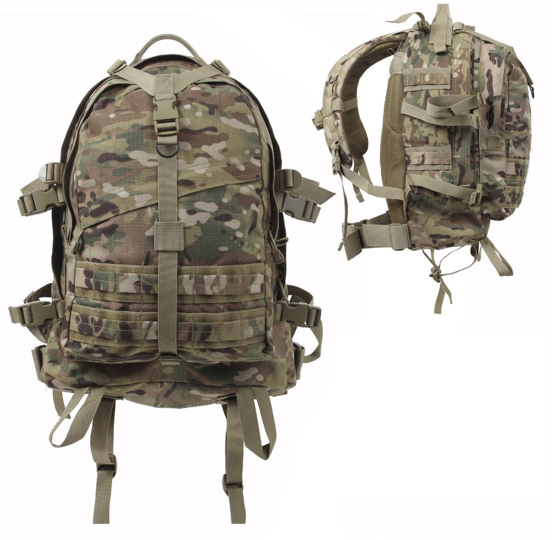 MultiCam Large Transport Pack Camouflage MOLLE Hunting Hiking Tactical ...