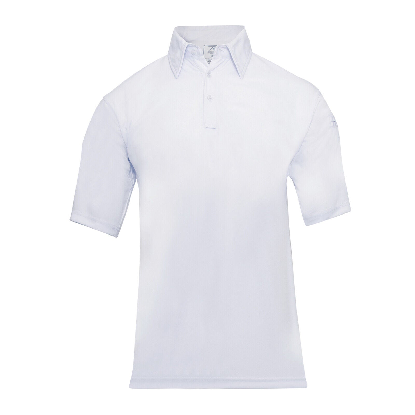 Men's Short Sleeve Tactical Performance White Polo Shirt – Grunt Force