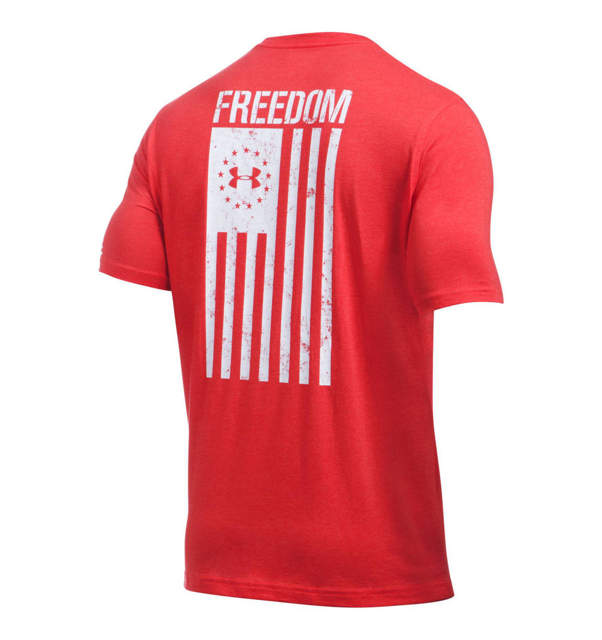 Under Armour Freedom Flag Tee Shirt - UA Men's Tactical Charged Cotton ...