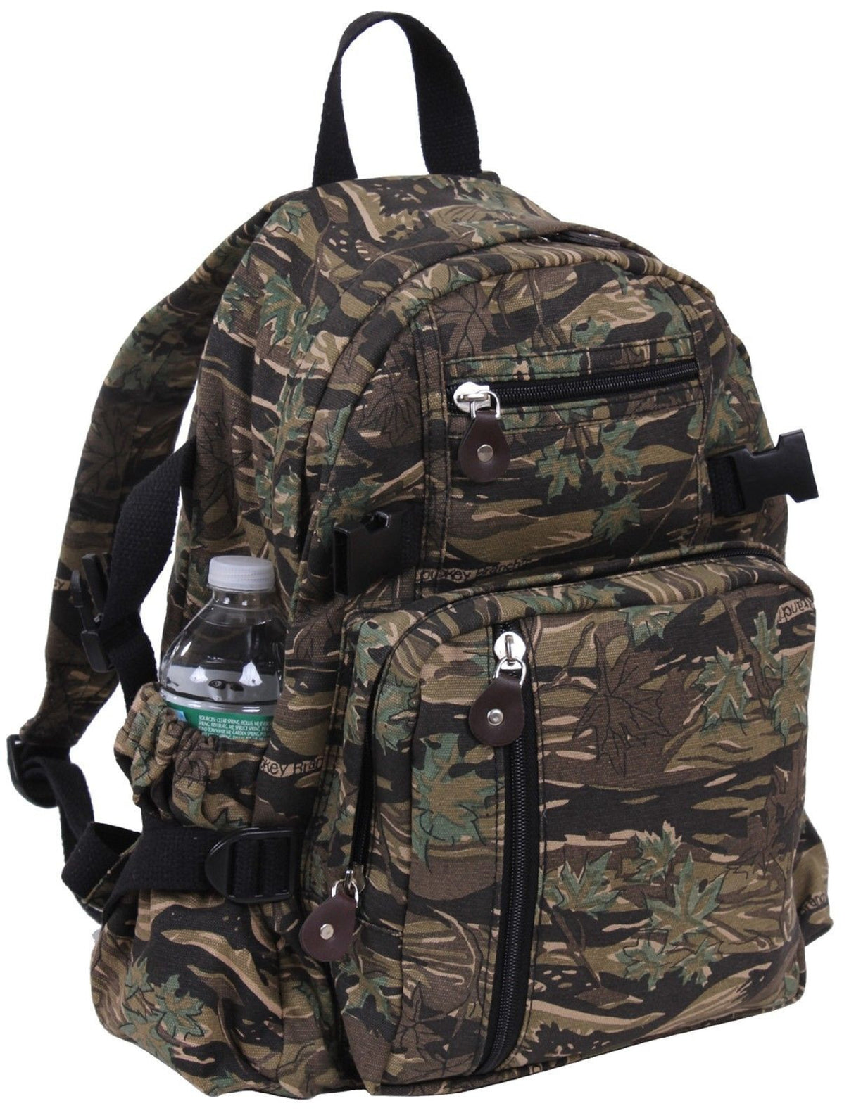 Smokey Branch Camouflage Heavyweight Canvas Compact Mini-Backpack Bag ...