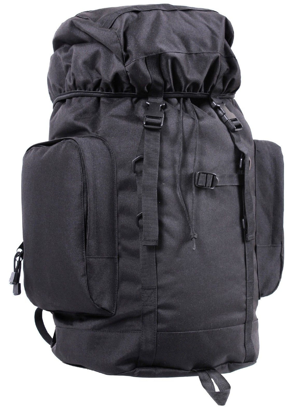 45 Liter Tactical Backpack- 22" Coyote Brown or Black Hiking Day Pack ...