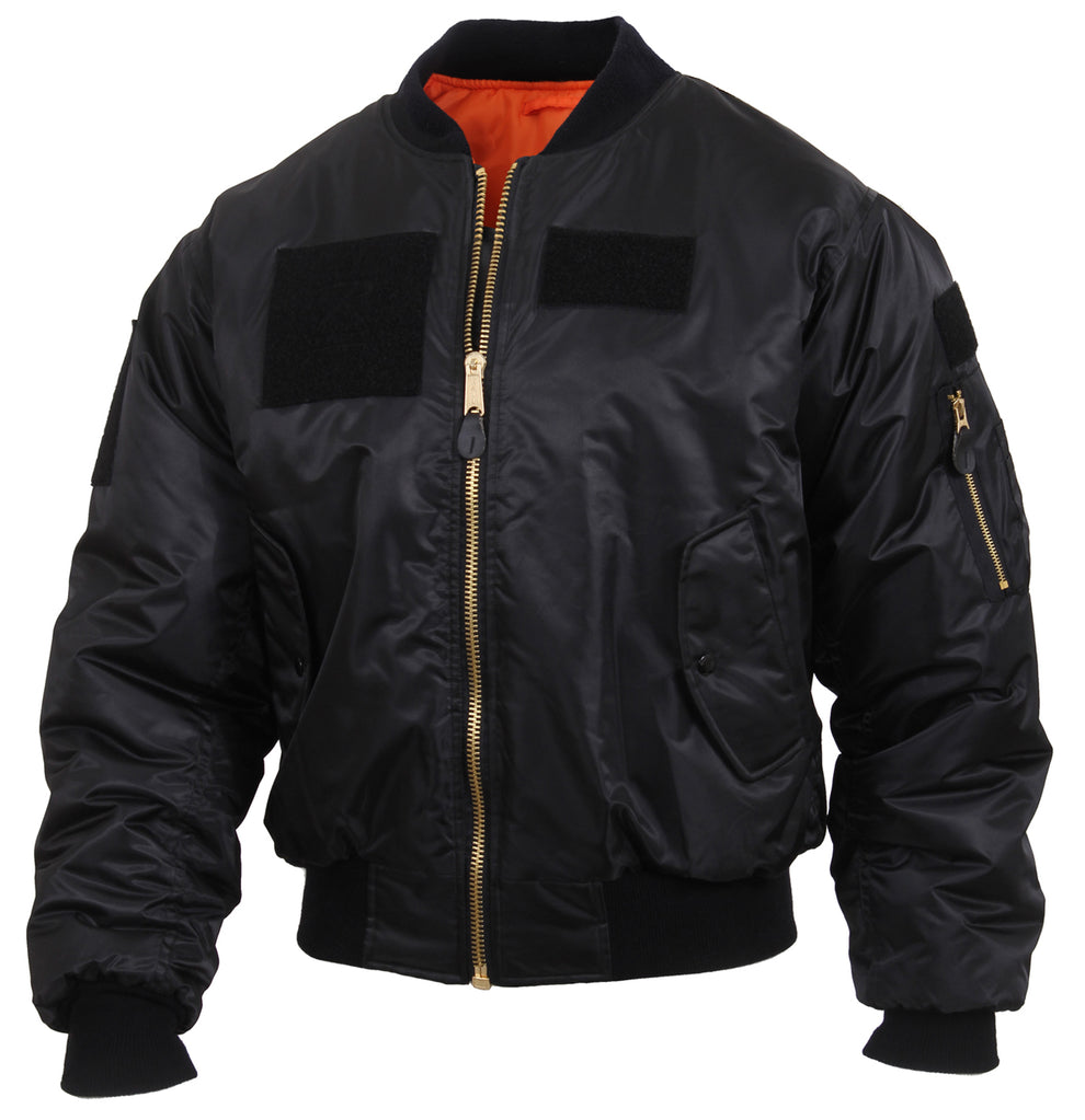 Rothco MA-1 Flight Jacket With Patches – Grunt Force