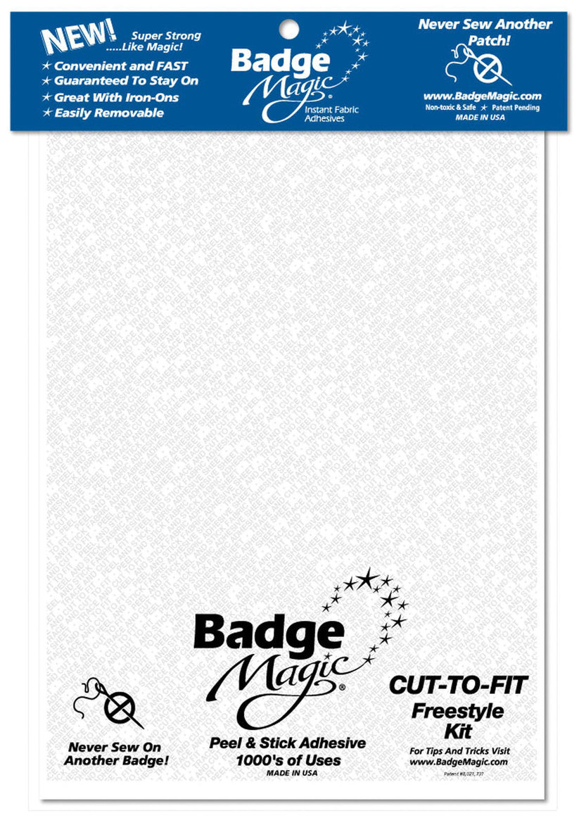 Badge Magic Cut to Fit Freestyle Kit / Adhesive – Grunt Force