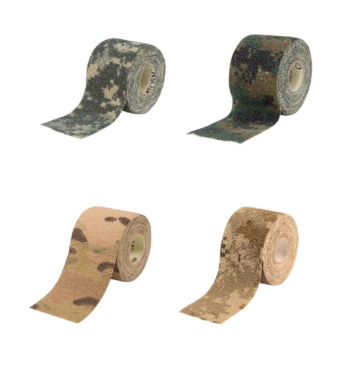 McNett Camo Form - ACU Digital, Marpat Woodland, Marpart Desert Dig, M ...