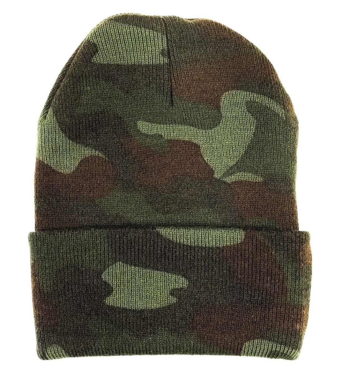 Deluxe Camouflage Watch Cap Cold Weather Woodland Camo Comfy Winter Sk ...