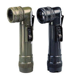 Army Style C-Cell Flashlights w/ Belt Clip, Extra Lenses & Bulb - OD o ...