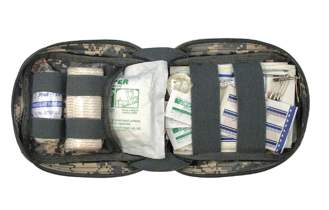 ACU Digital First Aid Trauma Kit - MOLLE Compatible Camouflage First A ...